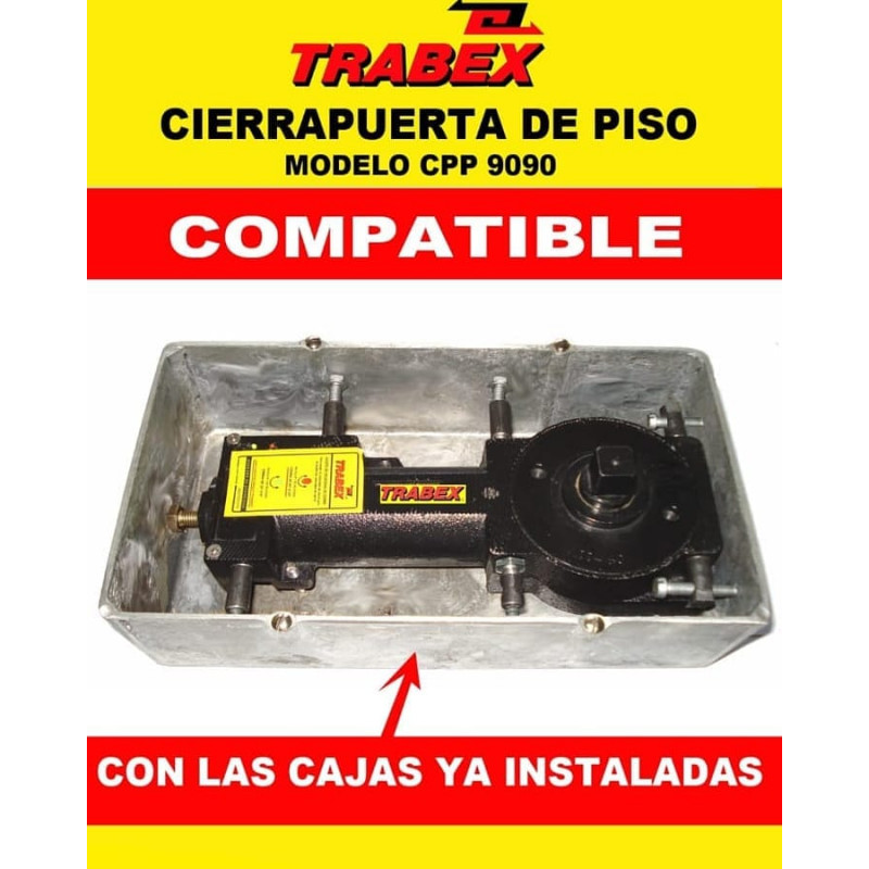 Cerradura TRABEX de piso 9090 C